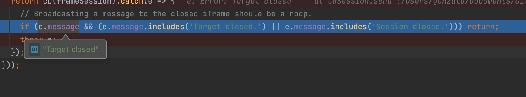 [BUG] - Error: page.exposeFunction: Target closed · Issue #18067 · microsoft/playwright · GitHub