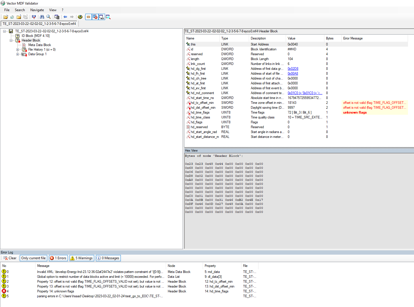 Timedelta ValueError in offset, particularly in large mf4 file · Issue #836 · danielhrisca ...