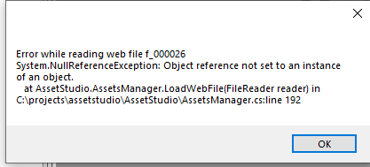 idk what this is · Issue #854 · Perfare/AssetStudio · GitHub