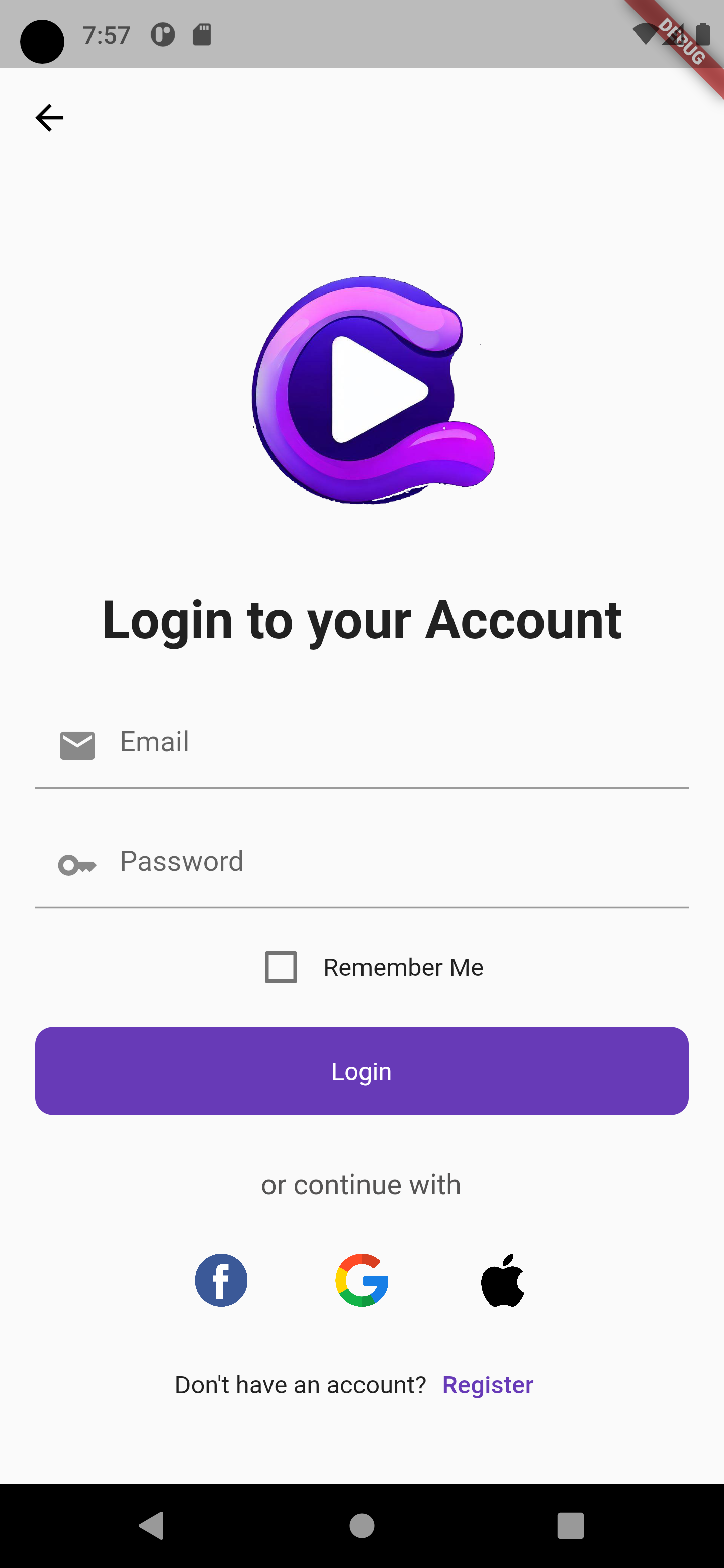 GitHub - legistech/streamo: We developed an App using Flutter with Firebase to make a streaming ...