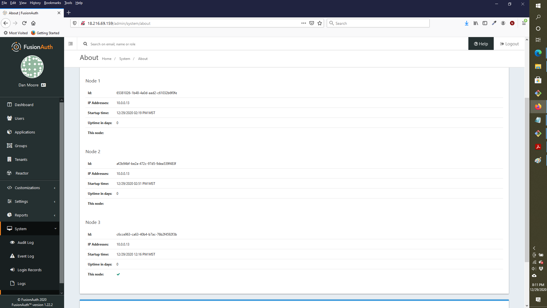 IP Addresses displayed as the same for multiple nodes in clustered setup · Issue #1030 ...