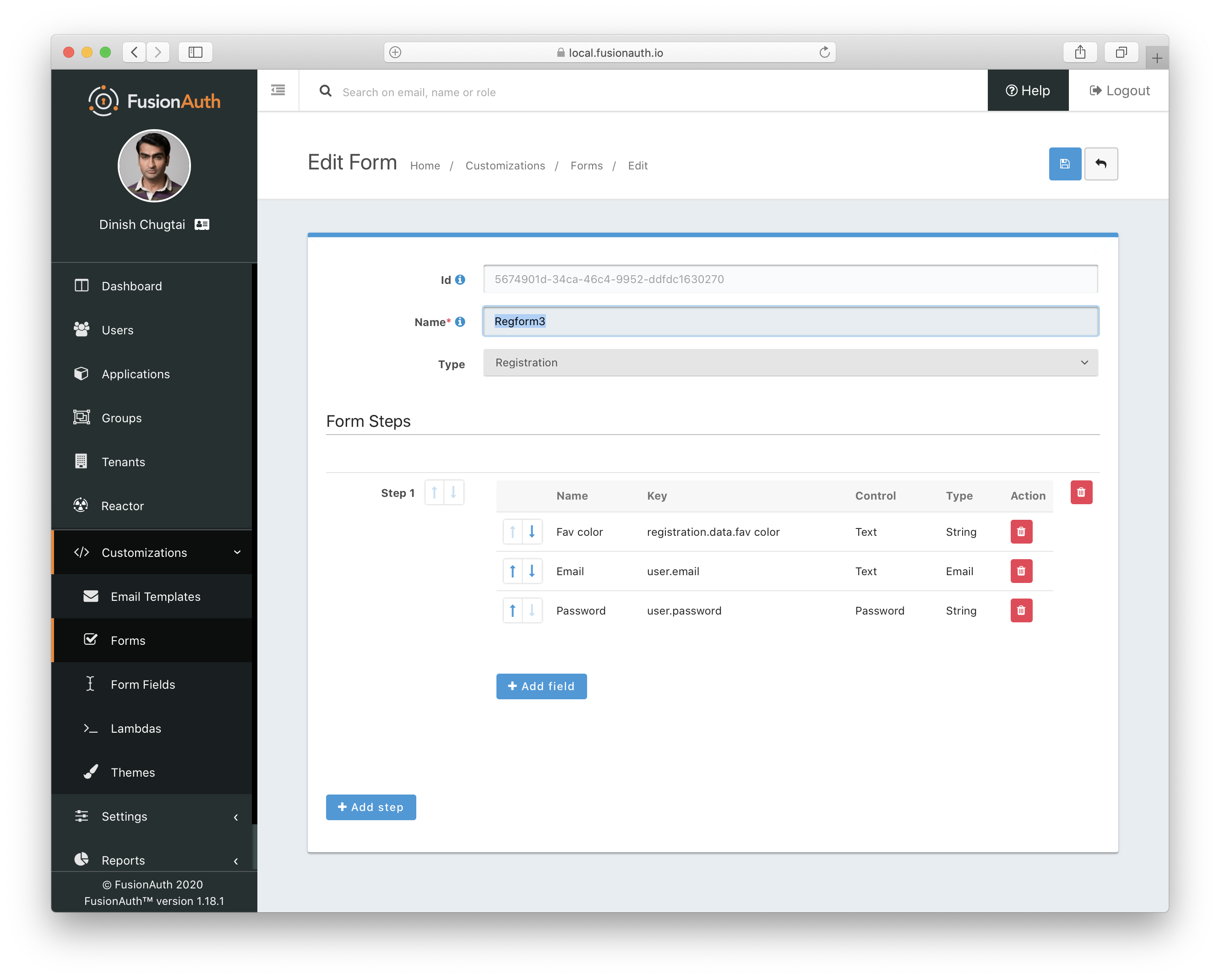 Can create a custom registration form field with a space in the name · Issue #761 · FusionAuth ...