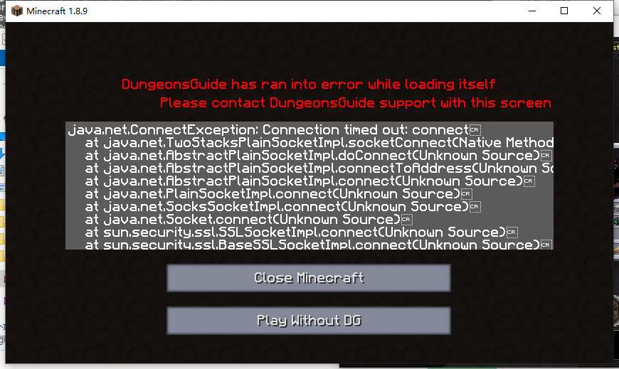 Dungeons Guide has ran into an error while loading itself. · Issue #35 · Dungeons-Guide/Skyblock ...