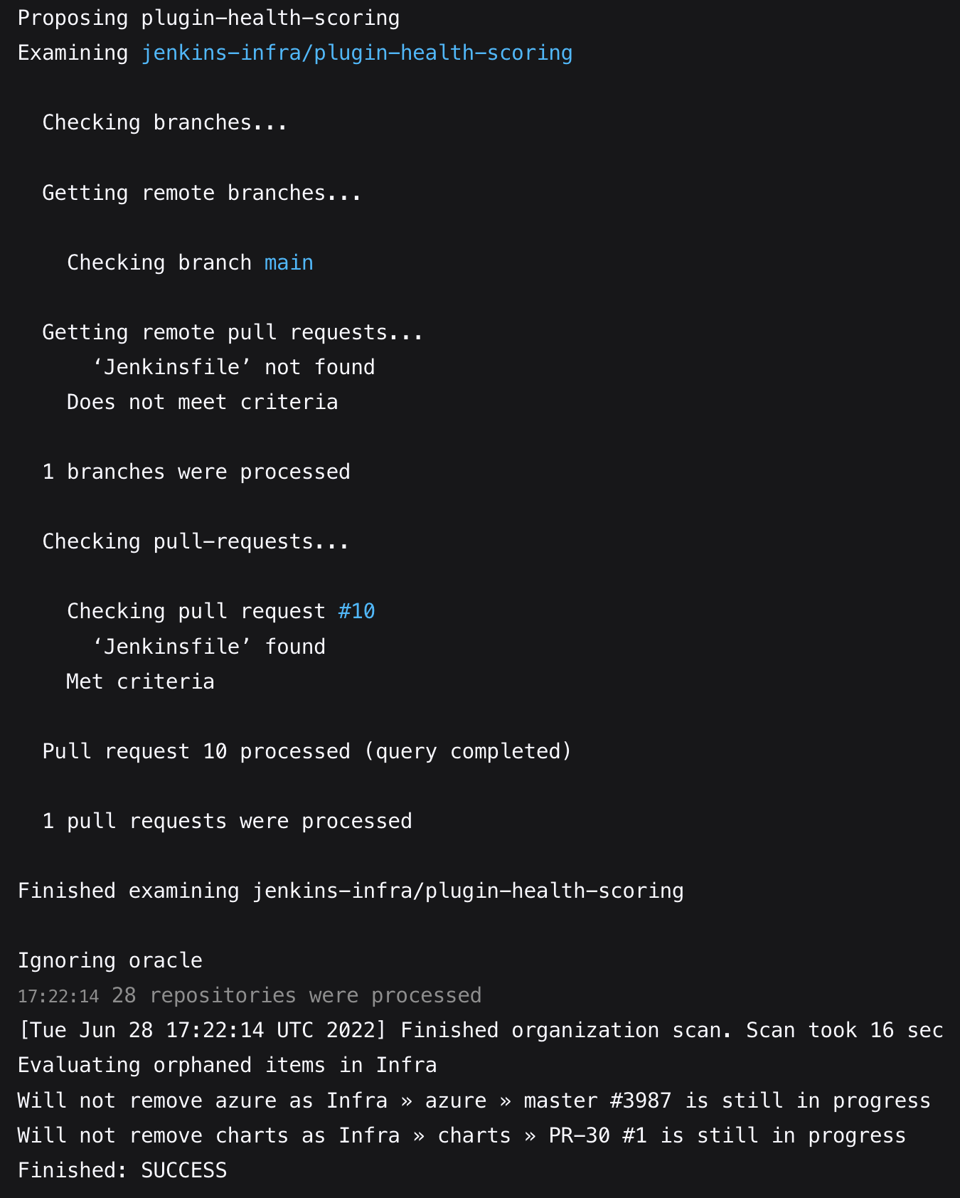 CI setup for jenkins-infra/plugin-health-scoring · Issue #3021 · jenkins-infra/helpdesk · GitHub