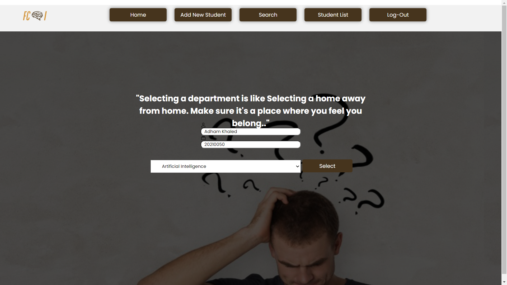 GitHub - shroukheshmat1/StudentAffairs