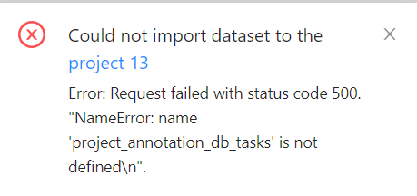 can not import dataset · Issue #4792 · cvat-ai/cvat · GitHub