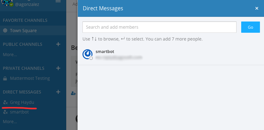 Direct Messages from one teams appear in all my teams · Issue #7474 ...