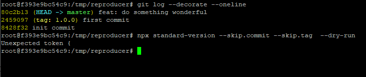 Tool Doesnt Generate New Version Invalid Version Undefined Unexpected Token · Issue 718 