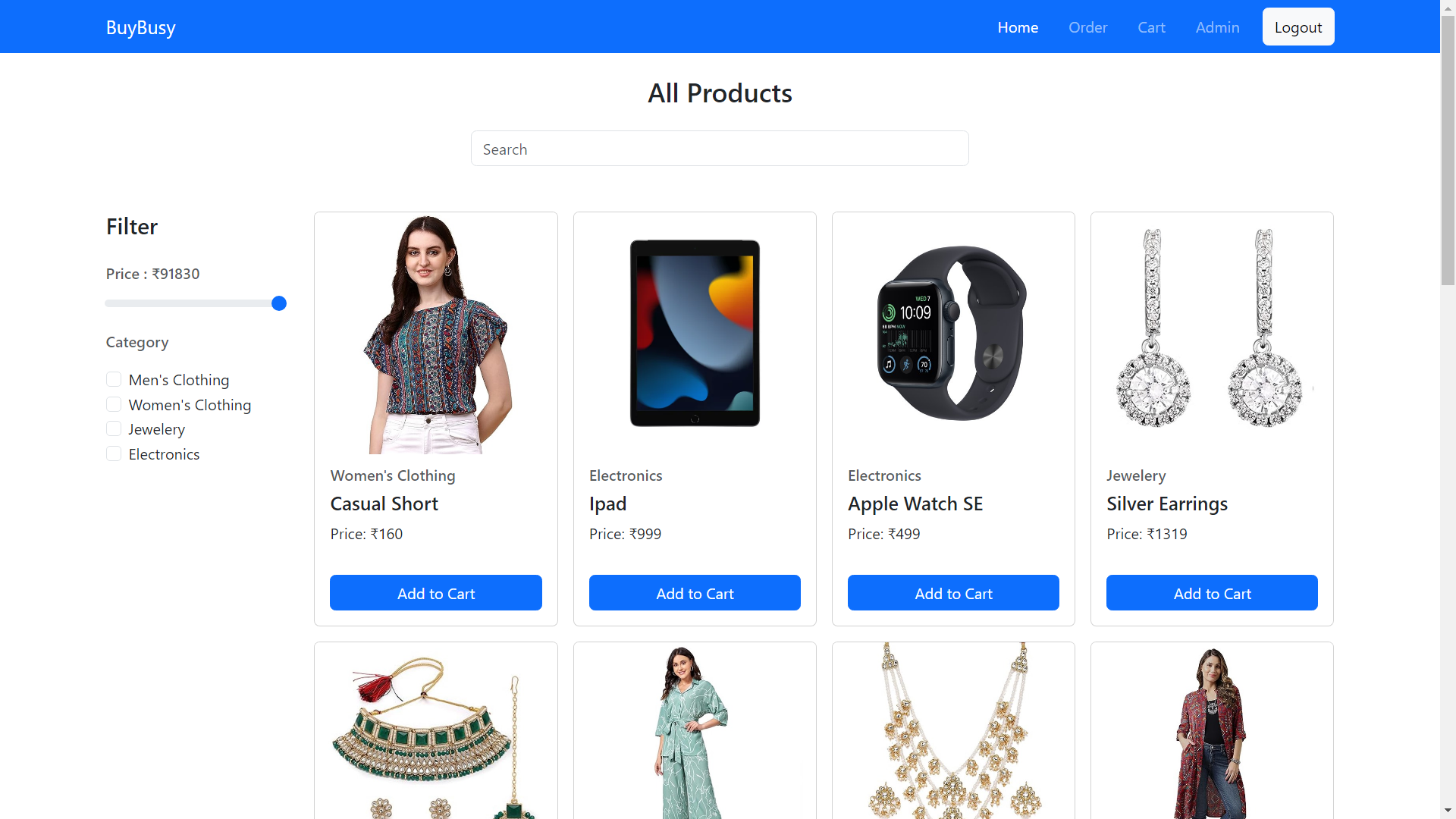 GitHub - deepeshsharmaofficial/buybusy-react-ecommerce: E-Commerce Website using React, Firebase ...
