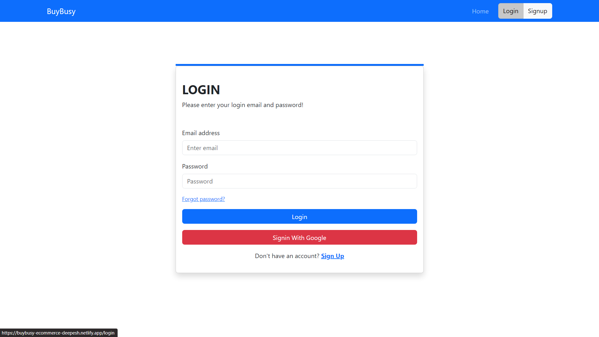 GitHub - deepeshsharmaofficial/buybusy-react-ecommerce: E-Commerce Website using React, Firebase ...
