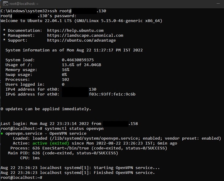 Script Not Working With Ubuntu 22 Lts · Issue 974 · Nyropenvpn Install · Github 