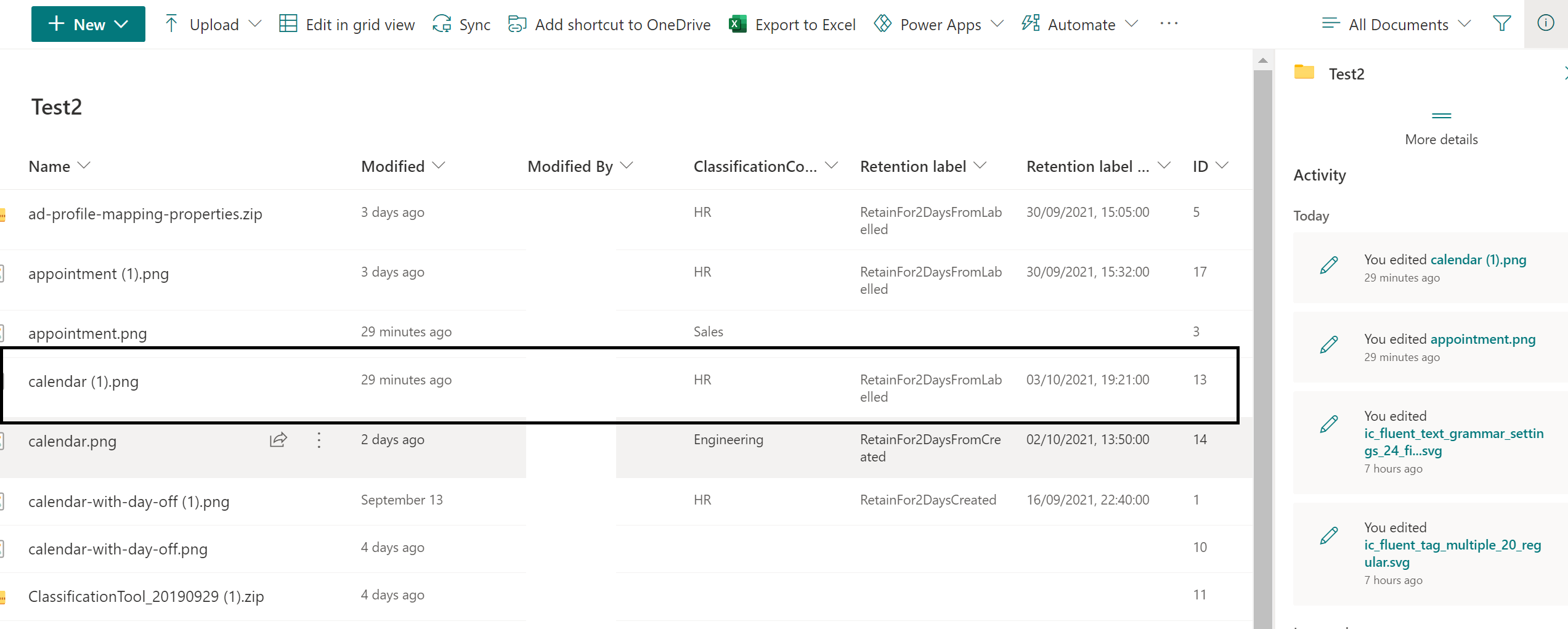 SetComplianceTag throws "Invalid field name. {f4ebd738-21db-4797-9229 ...