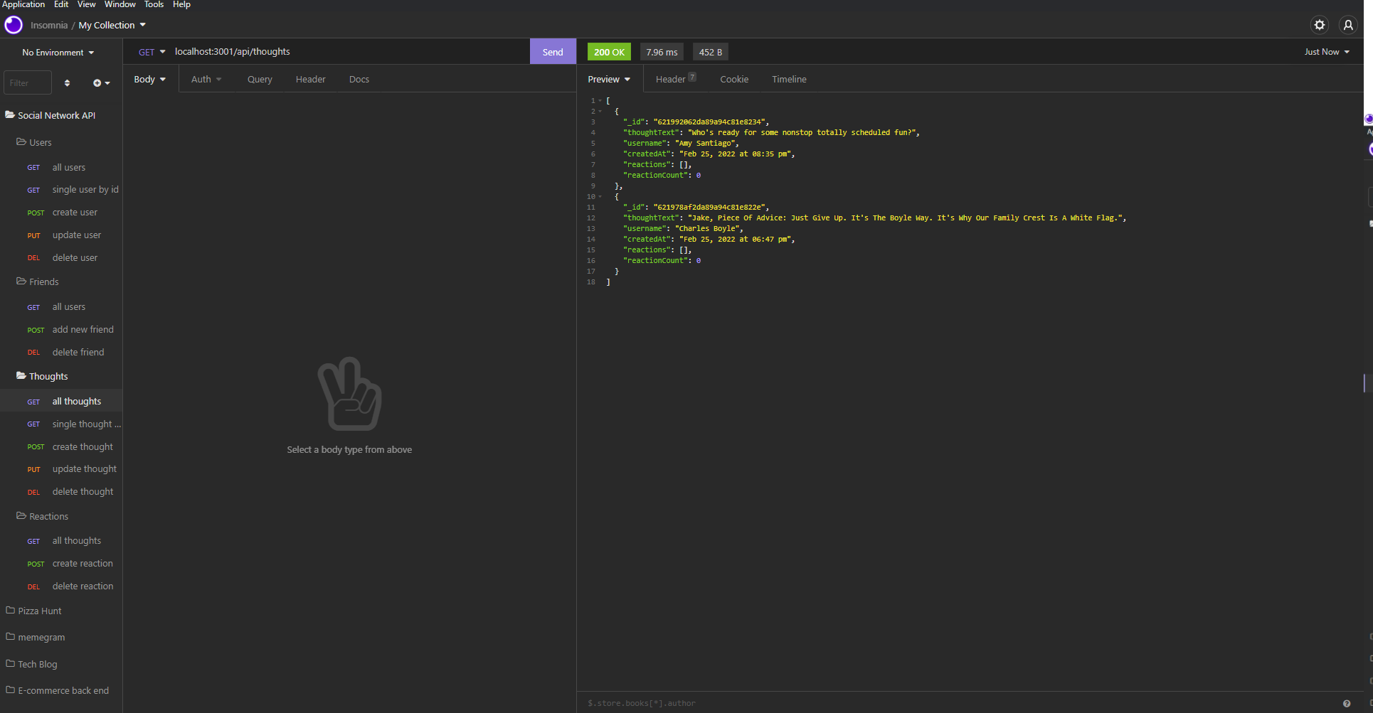 GitHub - jsnbdrx/social-network-api
