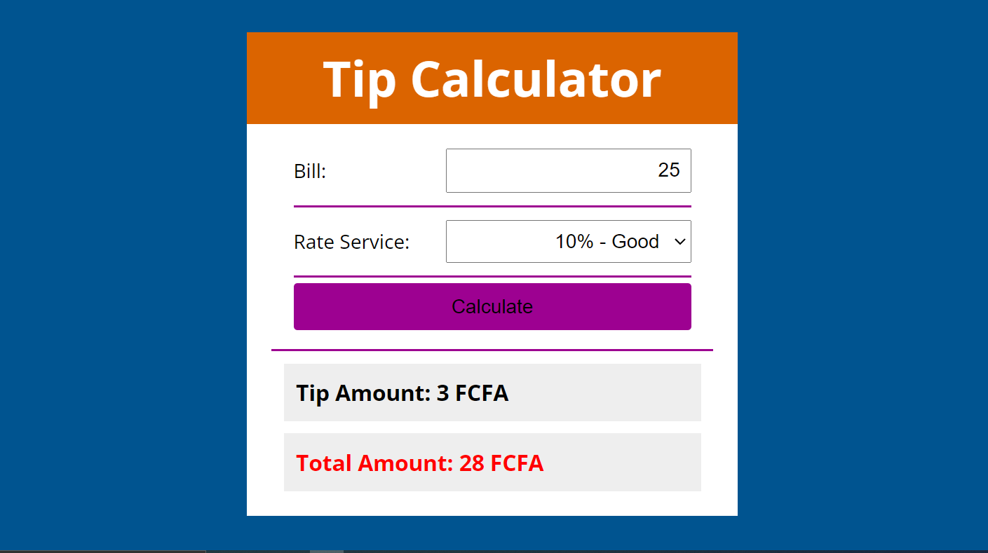 GitHub - monkeyK1n9/tipCalculator