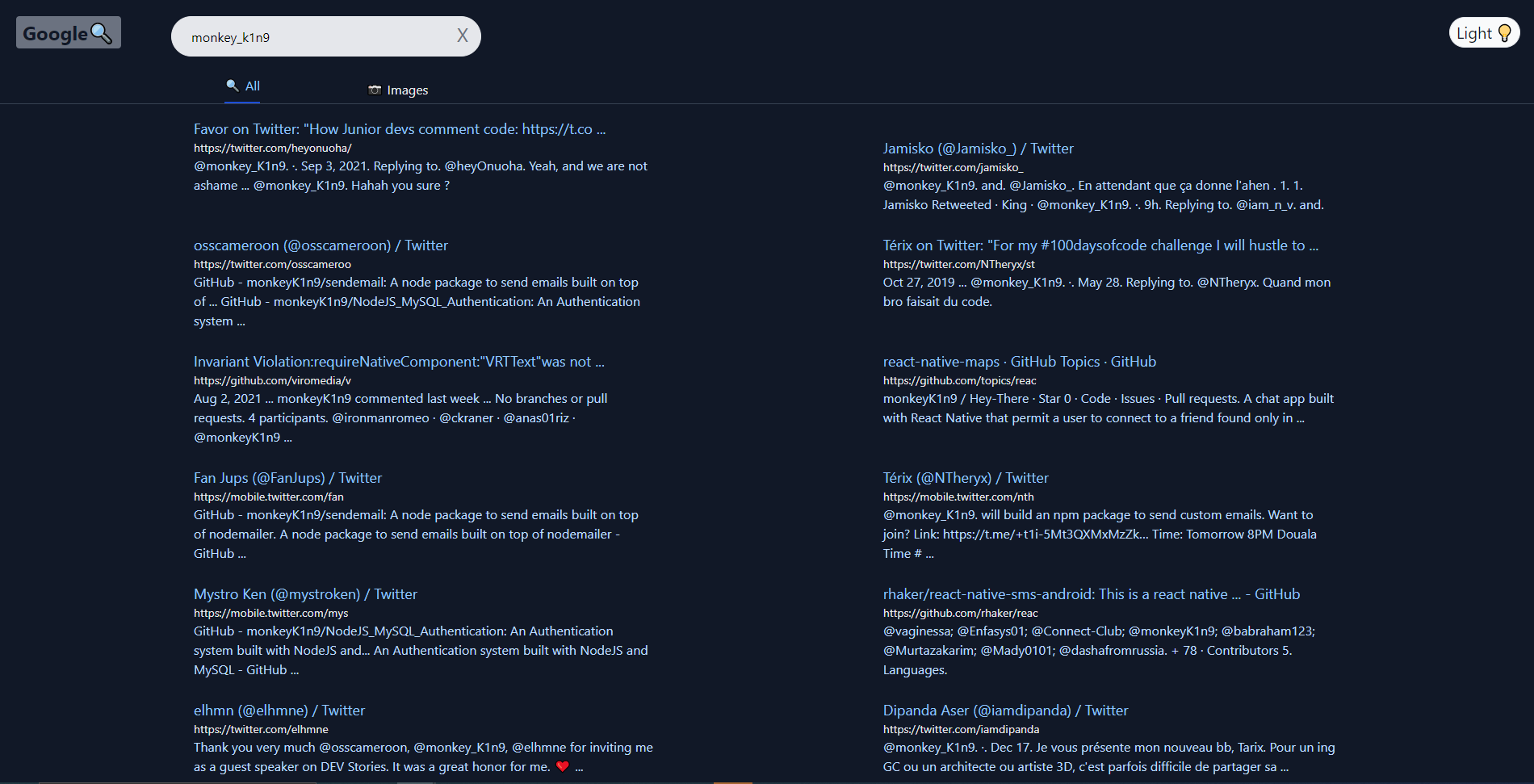 GitHub - monkeyK1n9/google_clone