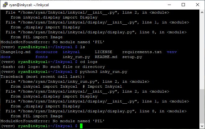 Help required: installation · Issue #271 · aceinnolab/Inkycal · GitHub