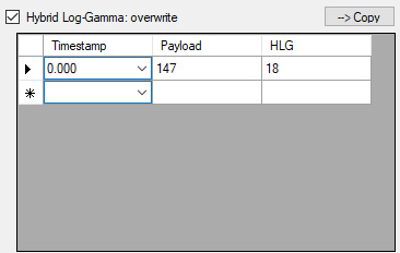 Dash/Hevc: Errors when using files with correct BT2020/HLG backwards ...