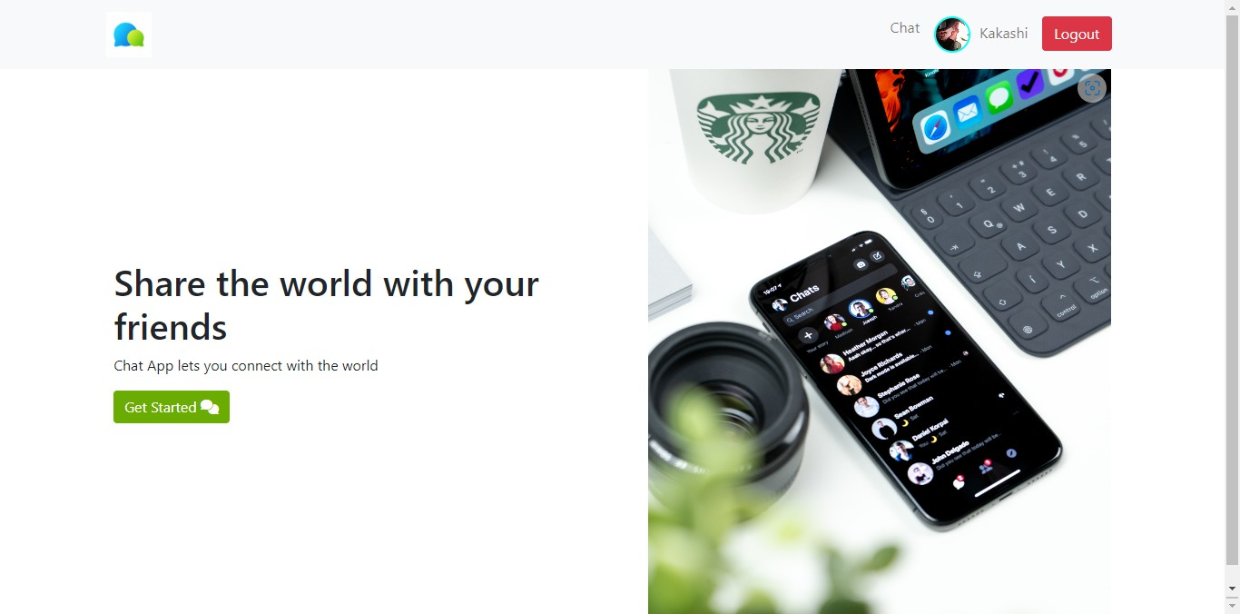 GitHub - Hansraj8149/chatme: chatme is real time chat application developed using mern stack and ...