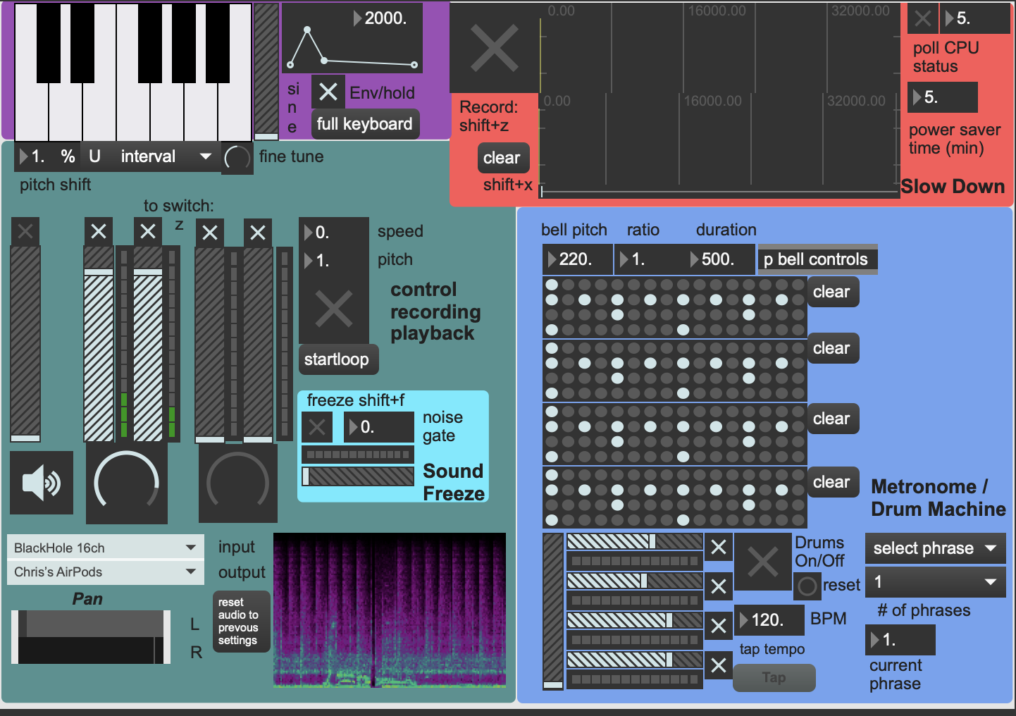 GitHub - cskimm01/Transcriber: Transcription suite offering pitch manipulation in real time for ...