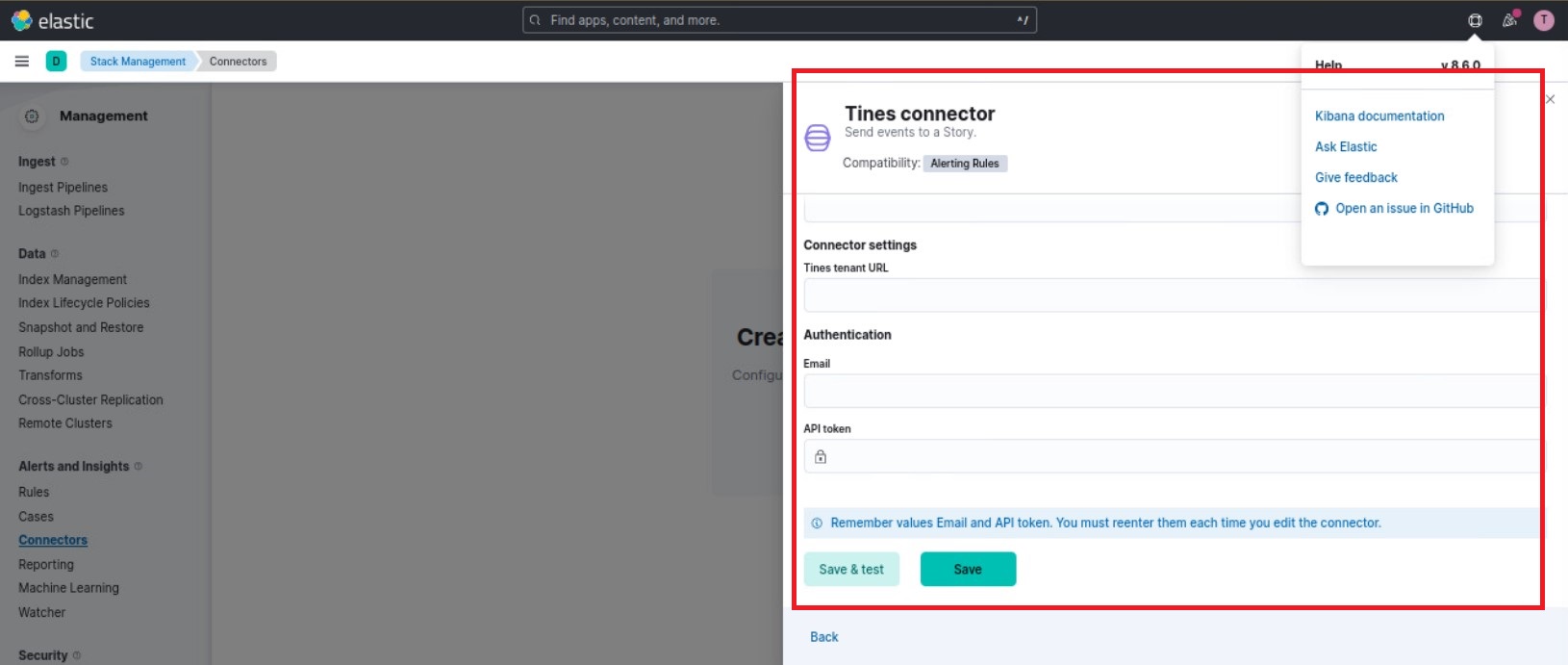 [Security Solution] User is able to select Tines connector with a Trial License. · Issue #145321 ...