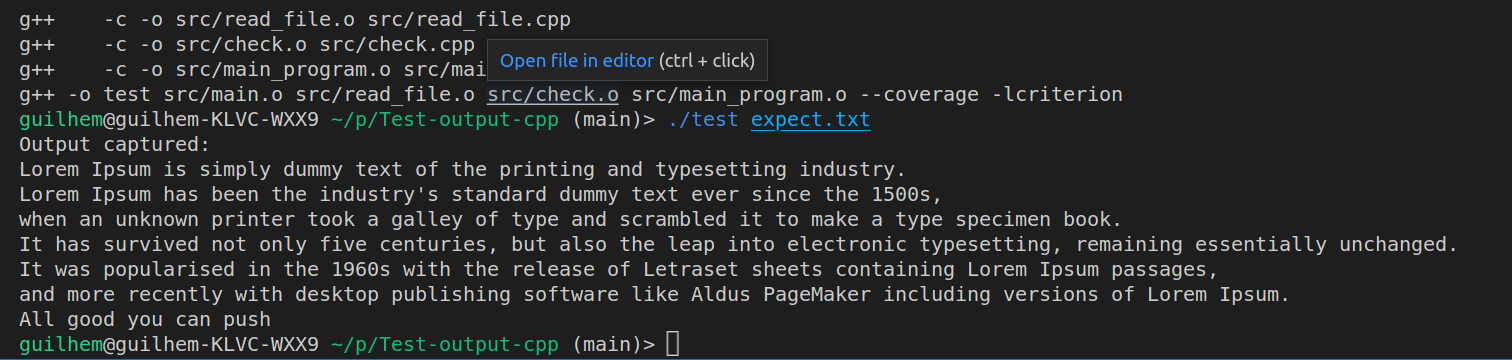 GitHub - Guilhemvnt/Test-output-cpp: Help to test your programs output