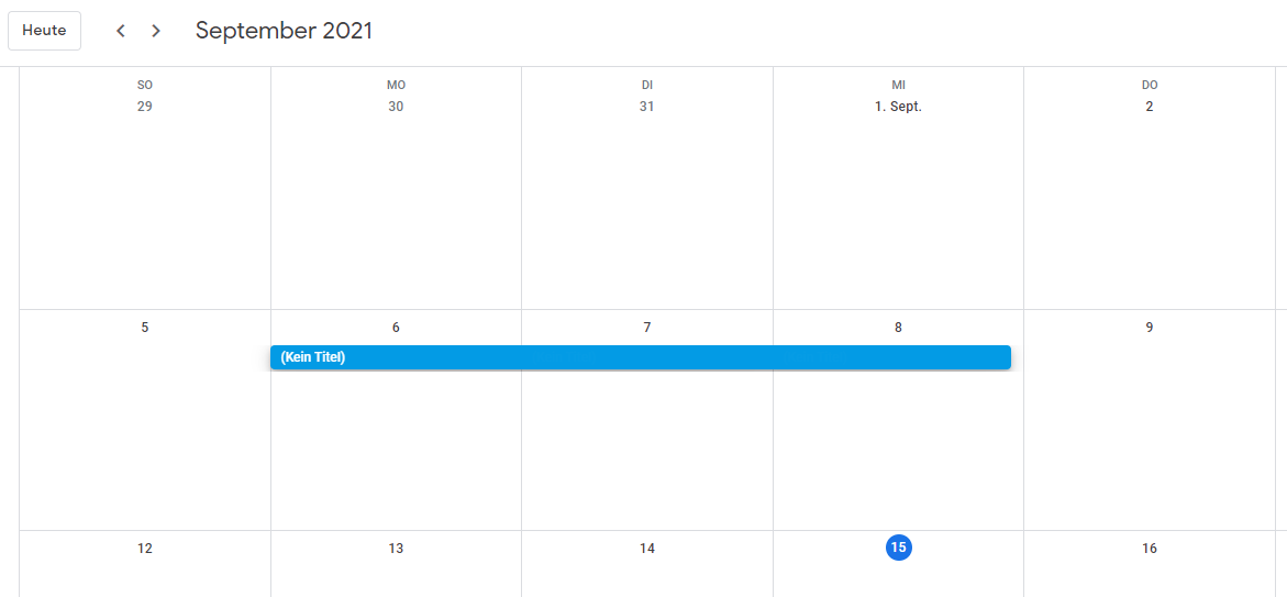 Calendar: create events by selecting multiple days (click and hold support) · Issue #1107 ...