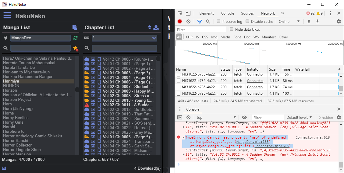  MangaDex Connector Not Working Issue 4298 Manga download 