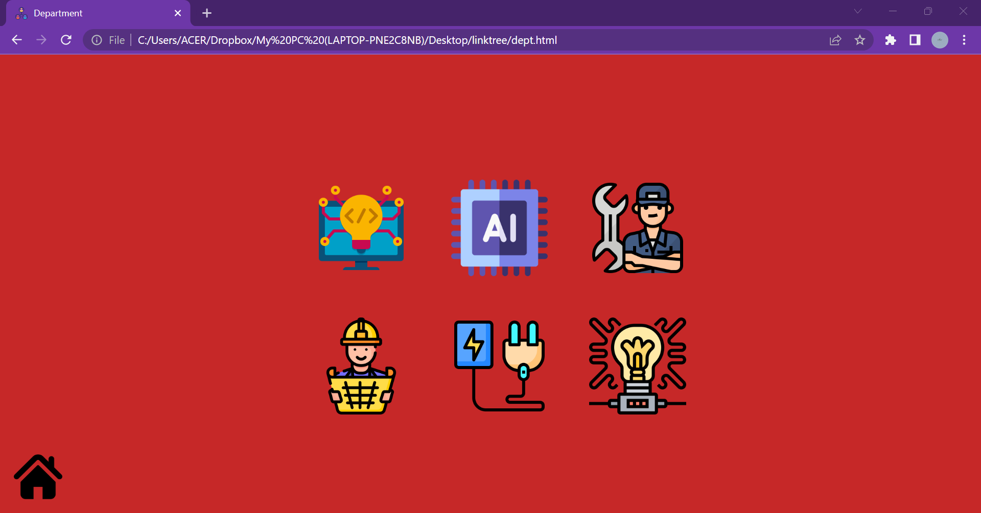 GitHub - akshayapius/College-Linktree