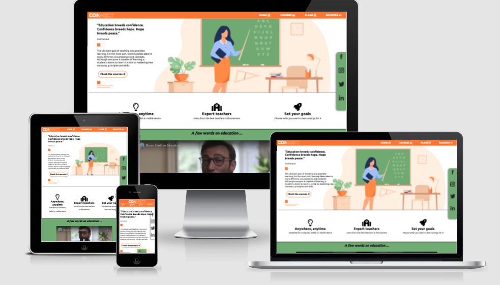 GitHub - GeorgianF/eLearning_Website_Project1: Website for eLearning ...