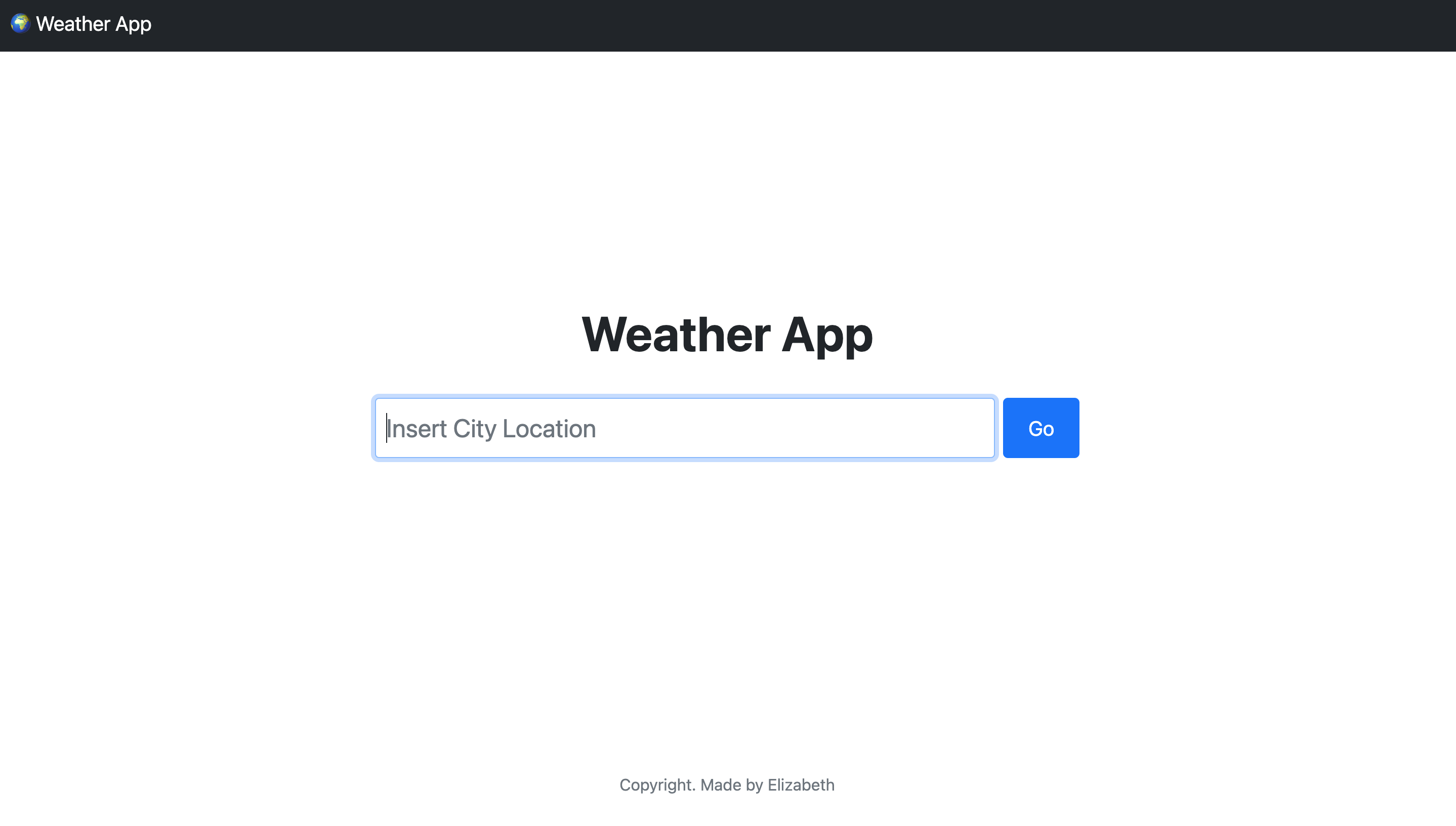 GitHub - ElizabethA01/Weather-App