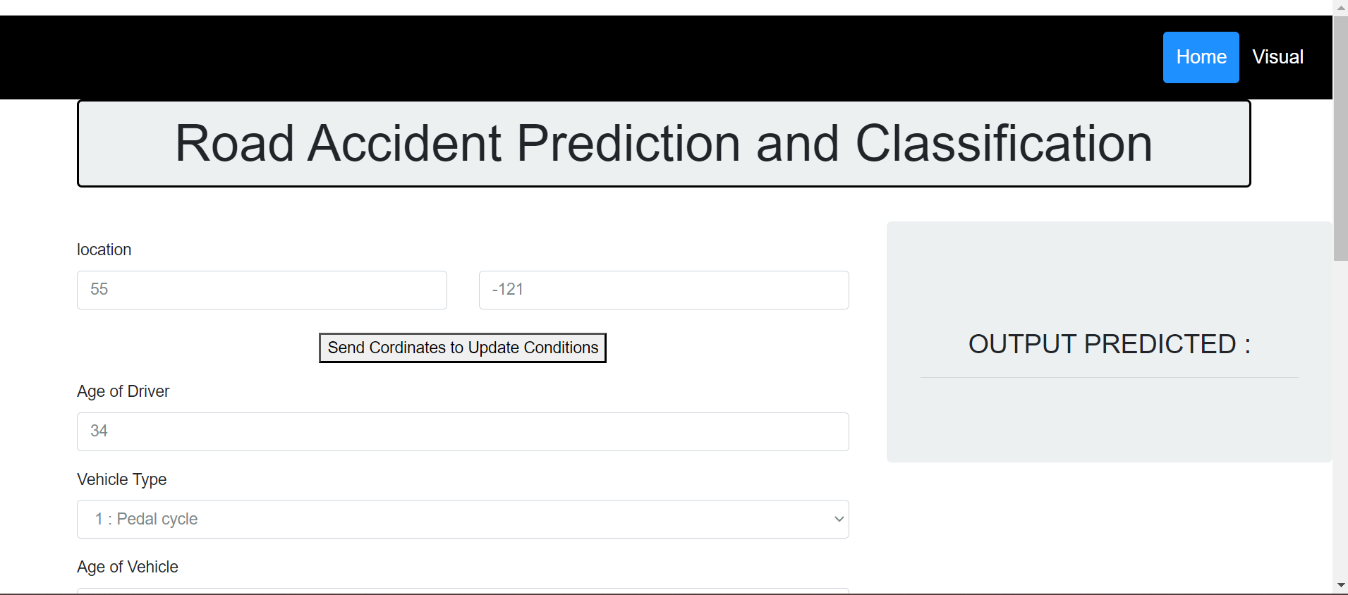 GitHub - Meera0406/Road_Accident_Prediction: Third Year Project on Road ...