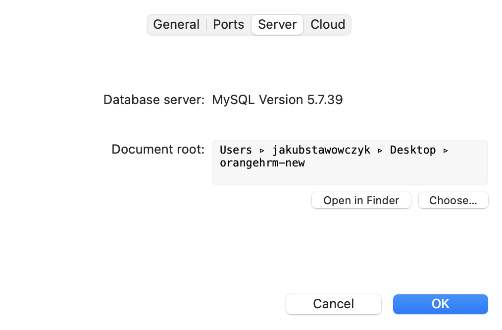 I cannot run the app from locahost on MAMP on MAC system · Issue #1745 · orangehrm/orangehrm ...