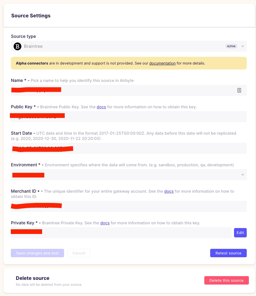 Source Braintree: connection fails to sync subscription and transaction streams · Issue #15547 ...