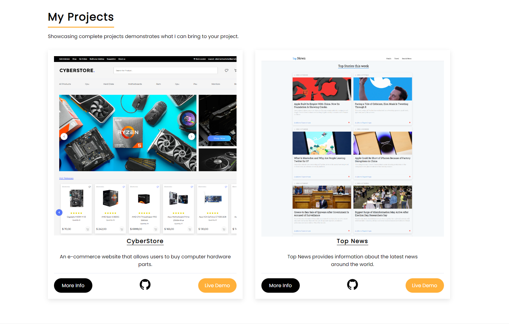GitHub - zeromaxx/PersonalPortfolio