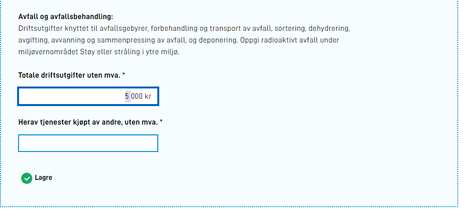 Sufix på inputfelt i repeterende tabell gir feil tall ved endring av verdien · Issue #294 ...