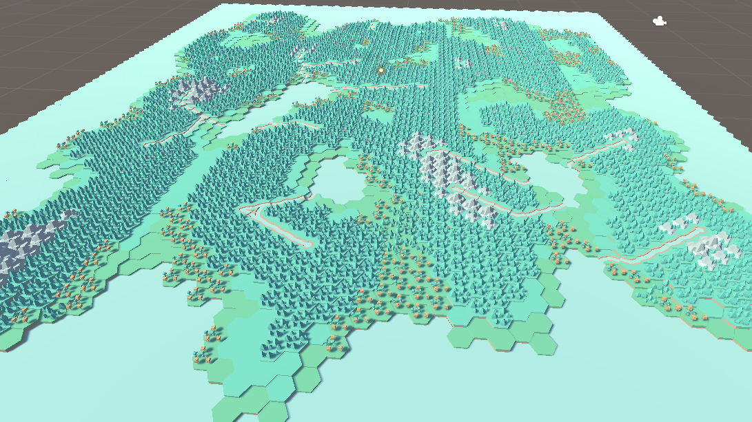 GitHub - Nucleus1403/Hexagon-Map-Generation