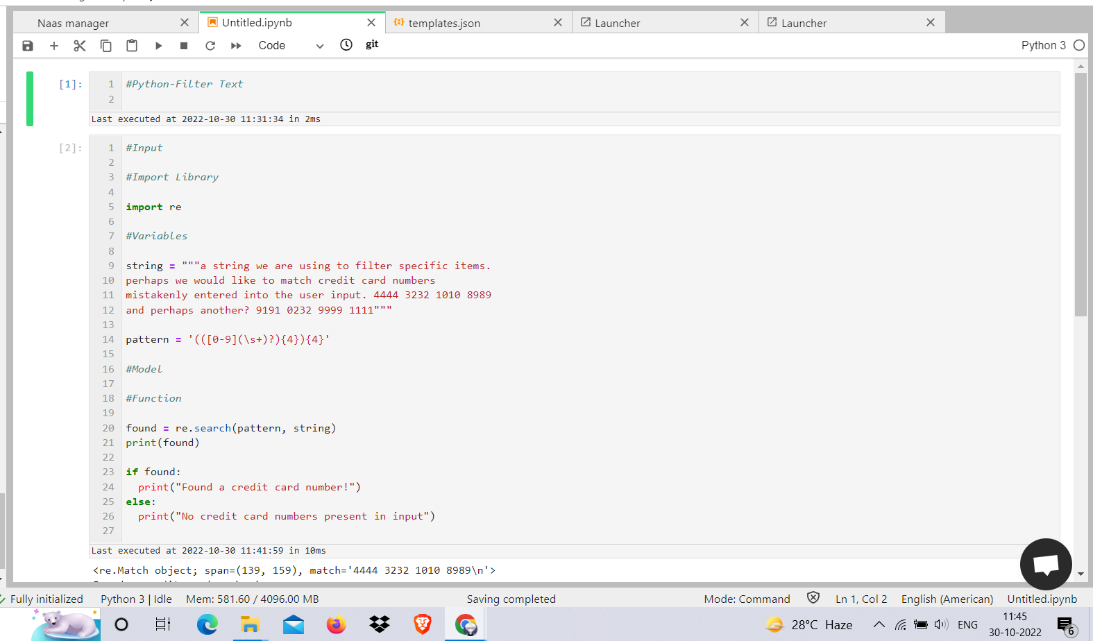 Python - Filter text · Issue #1197 · jupyter-naas/awesome-notebooks · GitHub