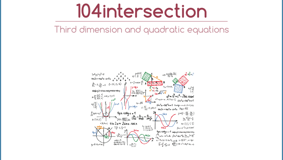 GitHub - yahia-adam/104intersection