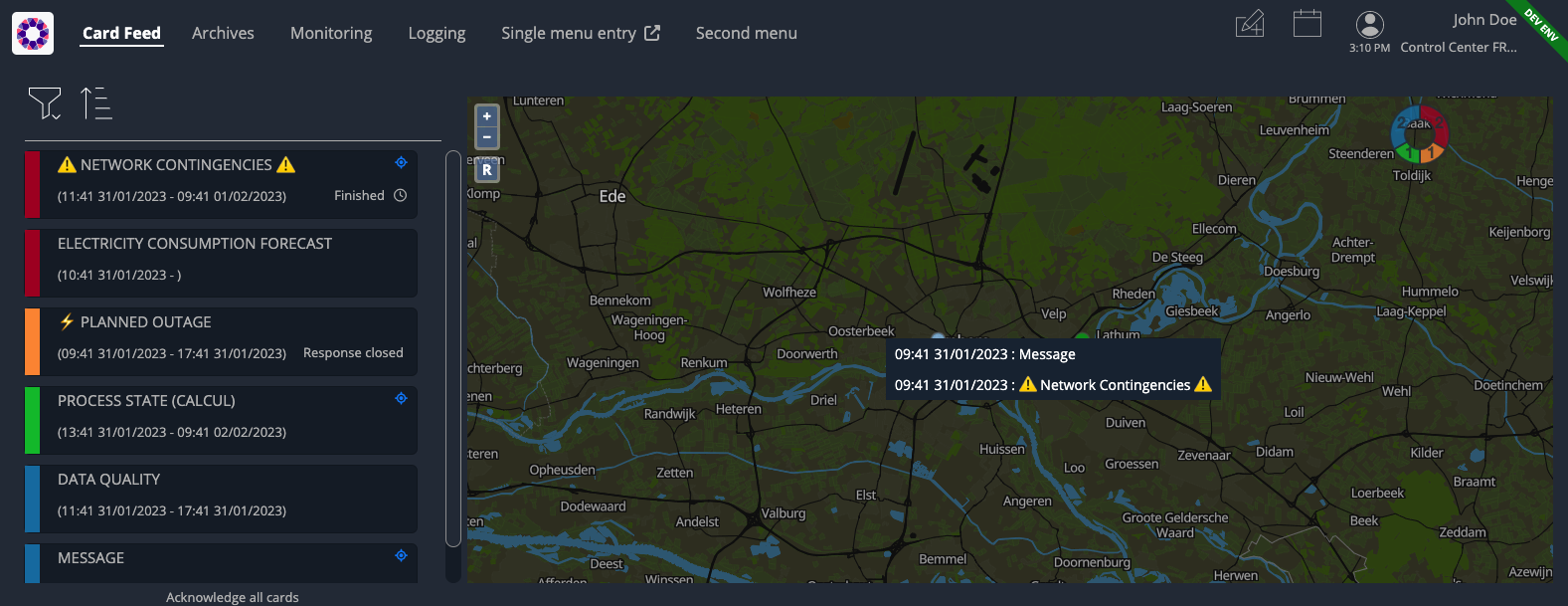 Show popup with list of cards on the geomap · Issue #4126 · opfab ...
