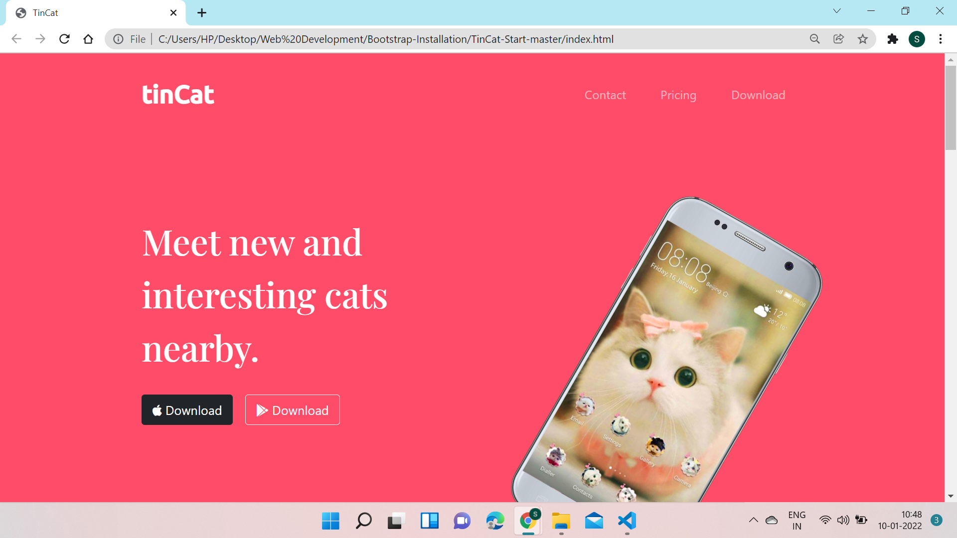 GitHub - shraddhapathare7/WebDev_tinCat