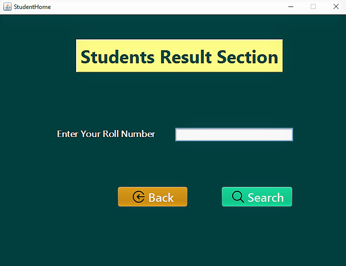 GitHub - TusharRB/Student-Result-Management-System: In this project I ...