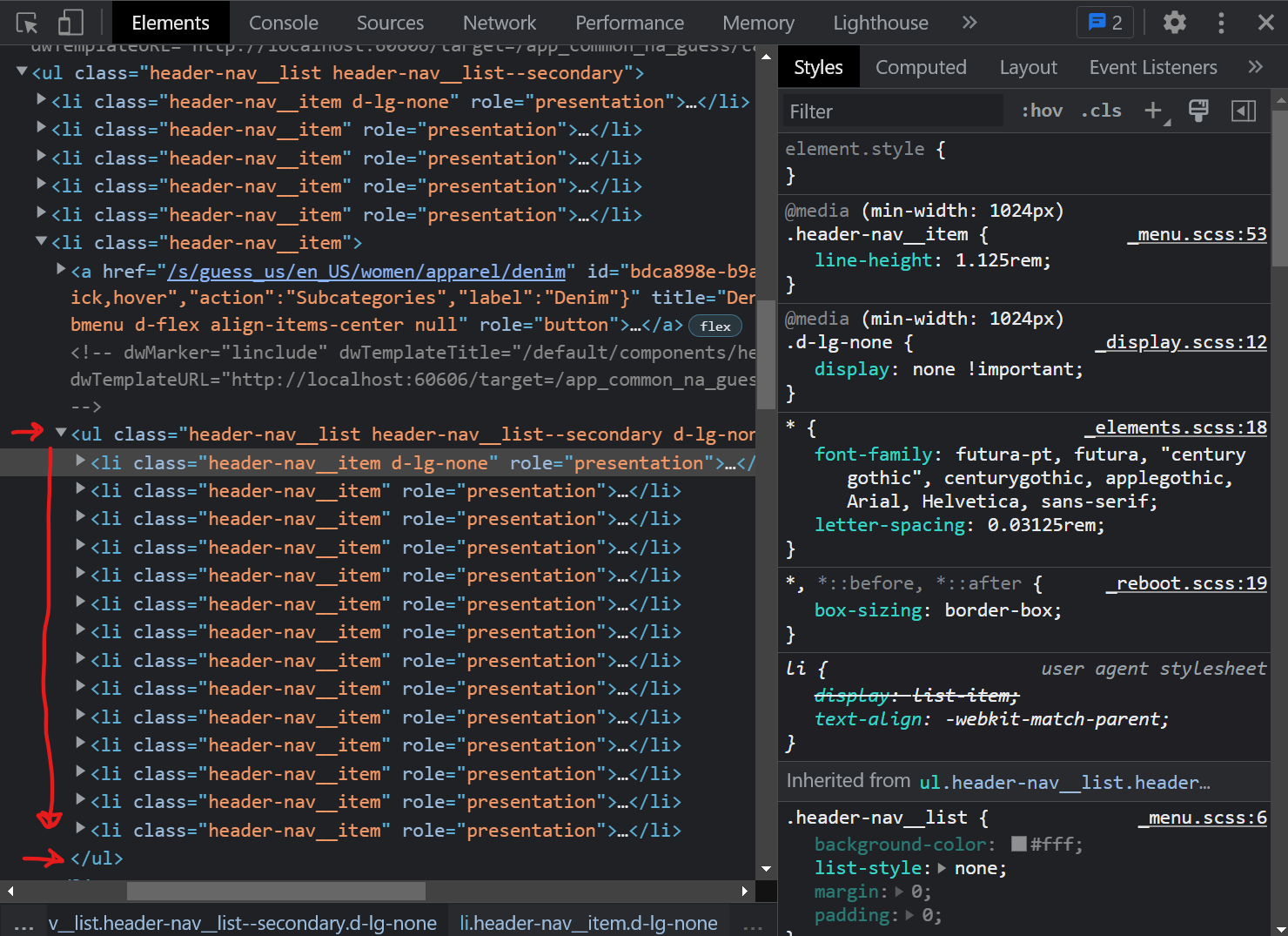 Lighthouse bug with Salesforce ISML code · Issue #14364 · GoogleChrome/lighthouse · GitHub