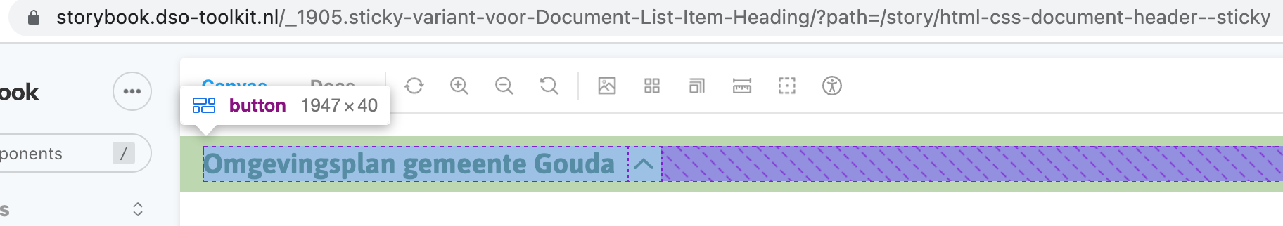 sticky variant voor Document List Item Heading · Issue #1905 · dso-toolkit/dso-toolkit · GitHub