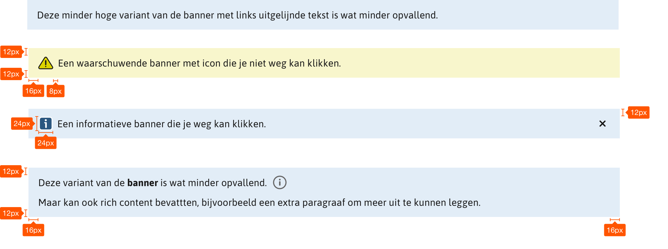 Banner: Nieuwe variant · Issue #2255 · dso-toolkit/dso-toolkit · GitHub