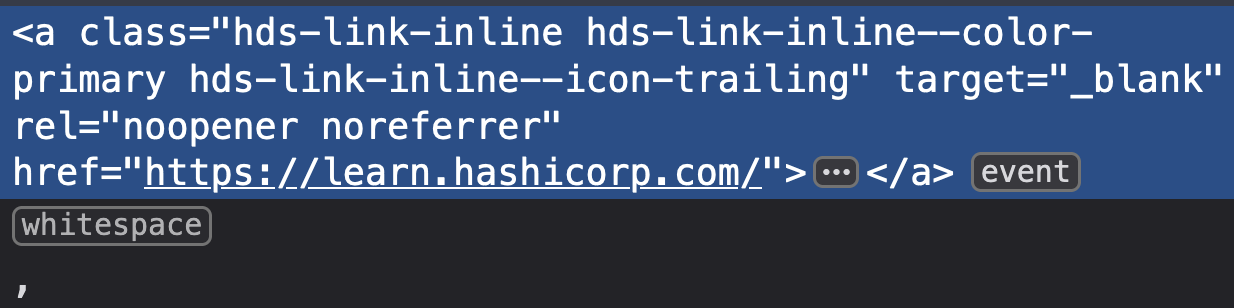 Bug Report Extra Whitespace Following An Component Results In Grammatically Incorrect Sentence