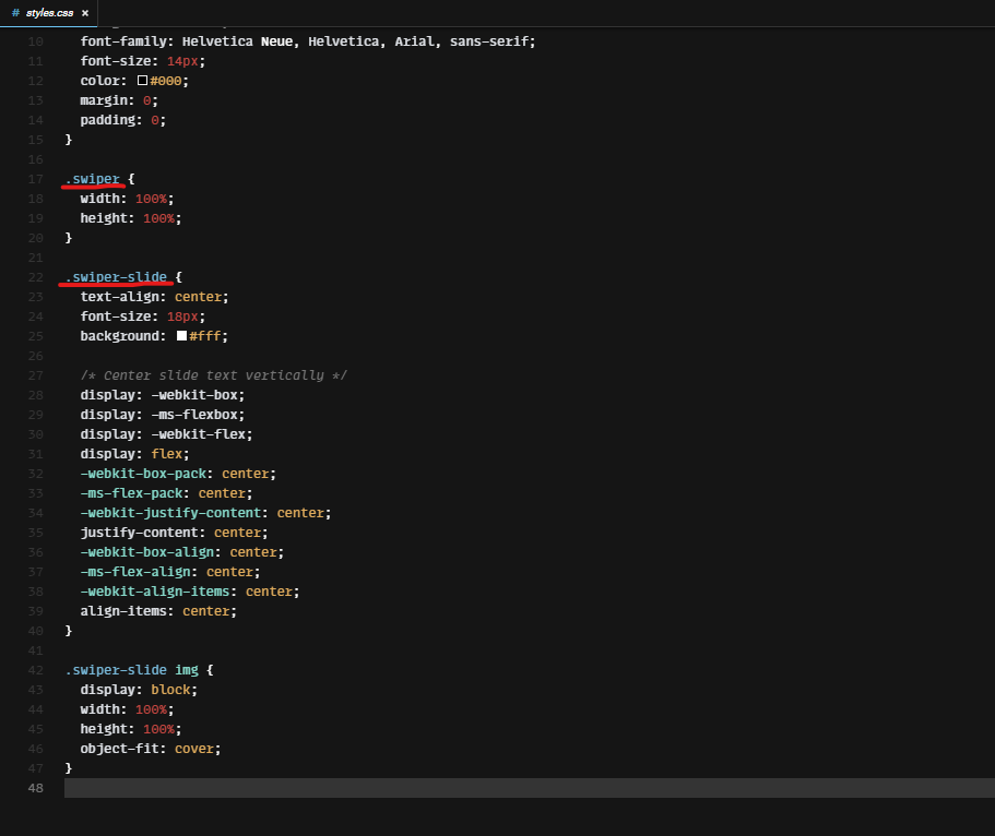 [v 6.0.3] swiper/react vertical direction gives SwiperSlide's height ...