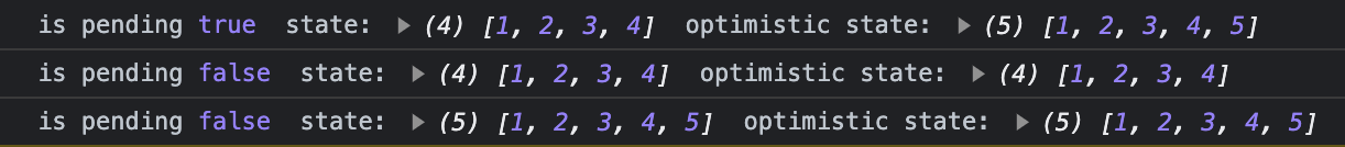 [NEXT-1169] useOptimistic revert is happening after serverAction but before revalidatePath ...