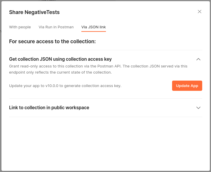 Unable to export JSON collection on Linux app · Issue #11605 · postmanlabs/postman-app-support ...