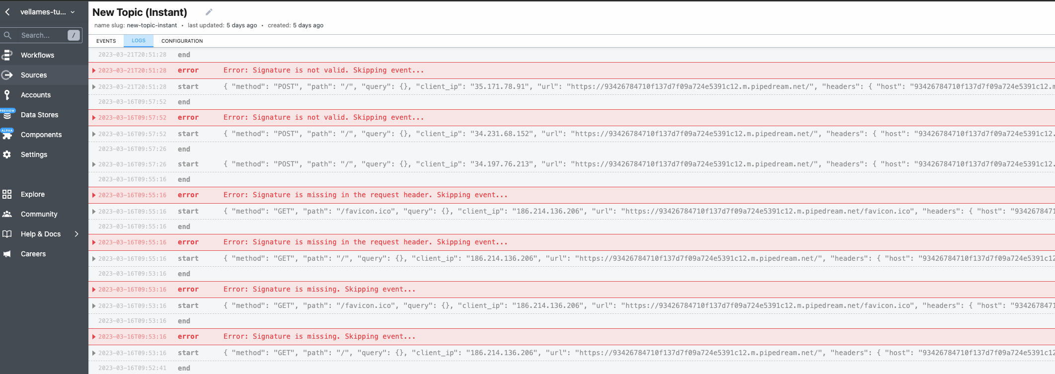 [TRIGGER] Intercom Webhooks Support · Issue #5722 · PipedreamHQ/pipedream · GitHub