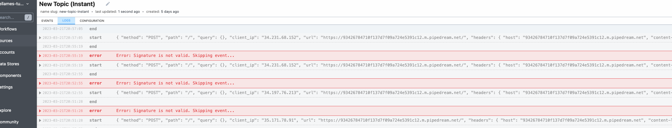 [TRIGGER] Intercom Webhooks Support · Issue #5722 · PipedreamHQ/pipedream · GitHub